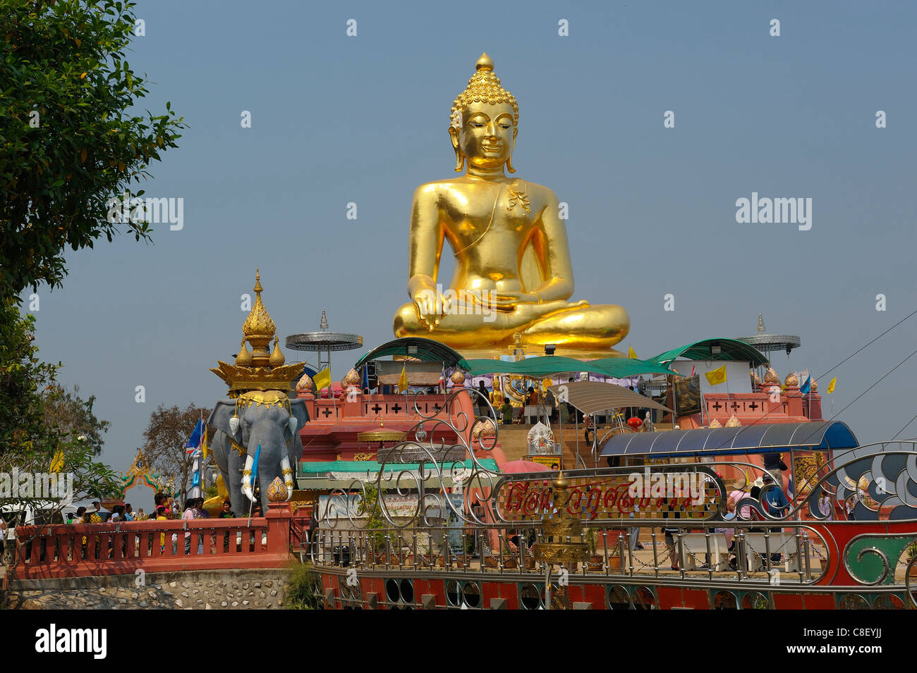 Golden Buddha, Golden Triangle Park, Golden Triangle, Thailand, Asia ...