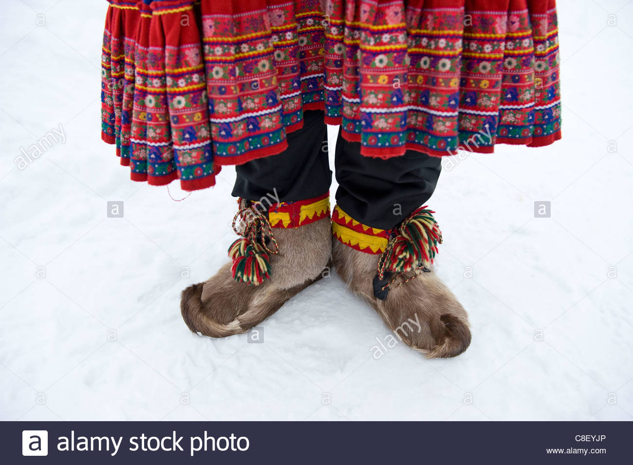 Fur Boots High Resolution Stock Photography and Images - Alamy