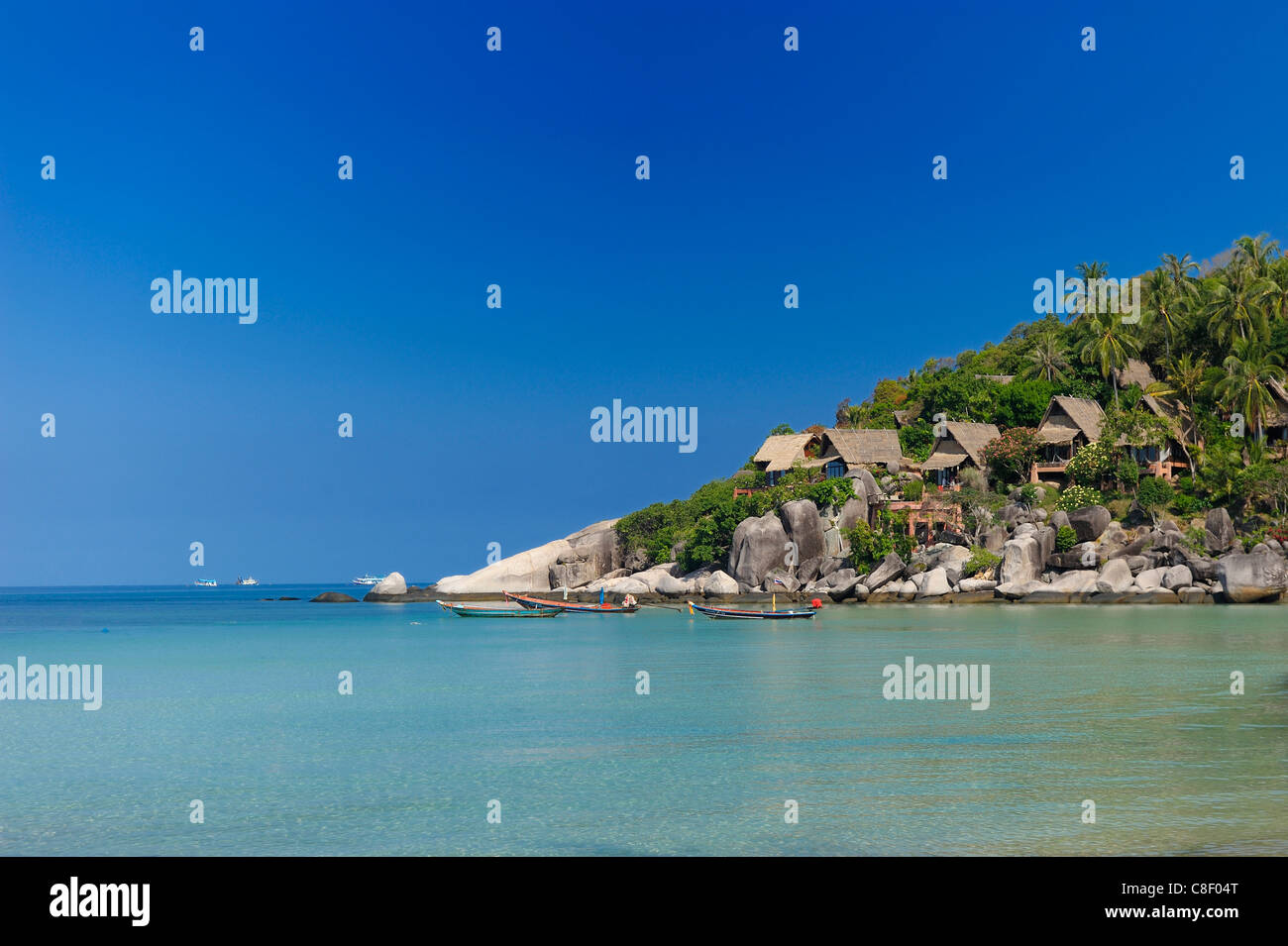 Koh Tao, Cabana Hotel, Sai Ree, Beach, Koh Tao, Thailand, Asia Stock ...