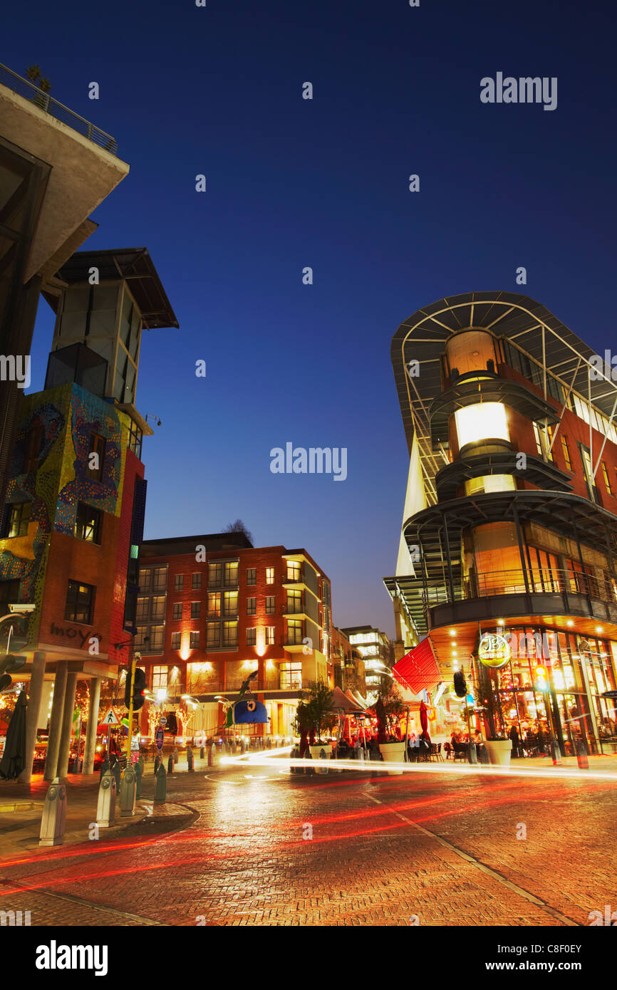 Melrose Square at dusk, Melrose, Johannesburg, Gauteng, South Africa ...