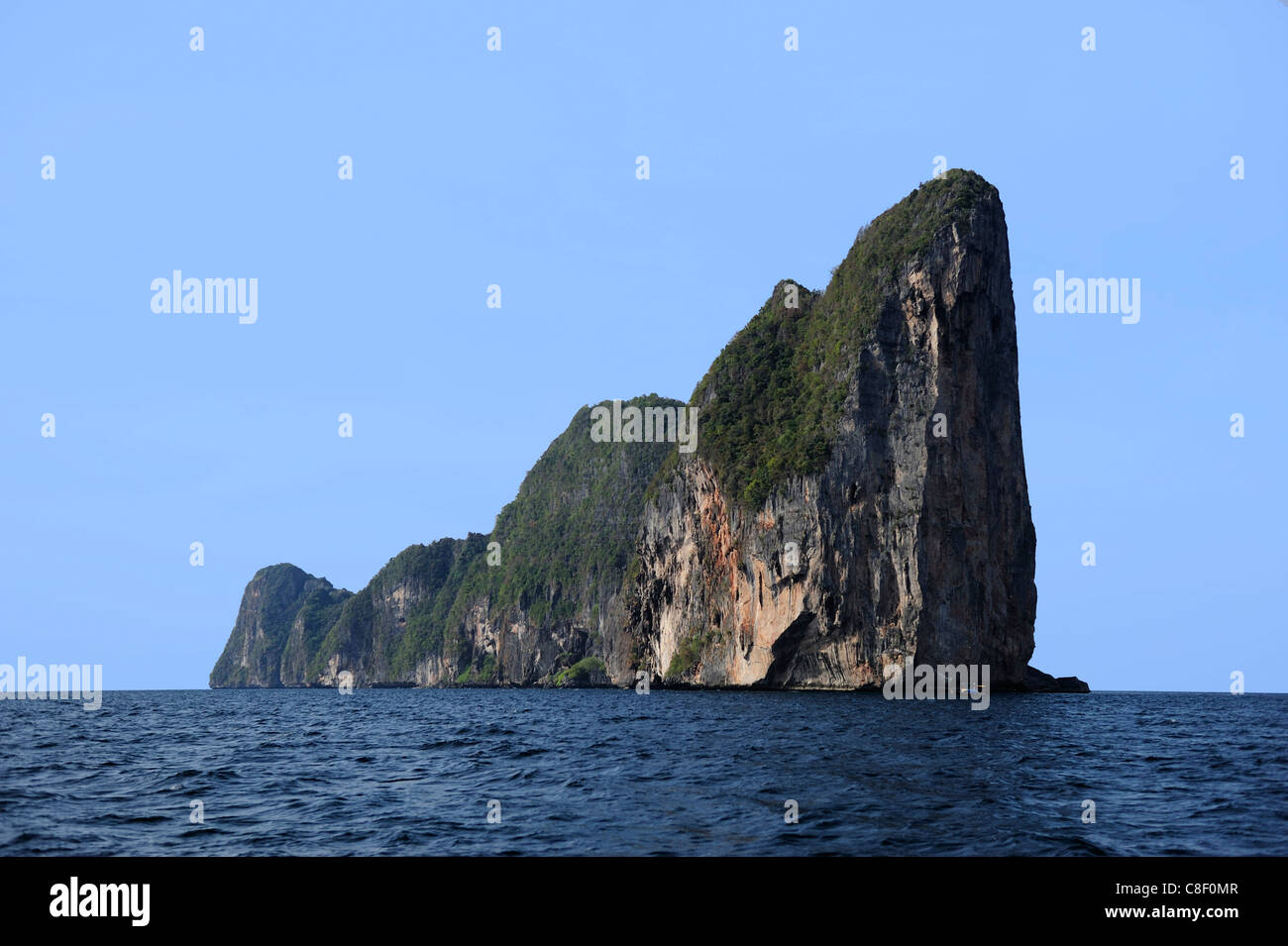sea, to Phi Phi Lay Island, Phi Phi, Island, Phi Phi, Islands, Andaman ...