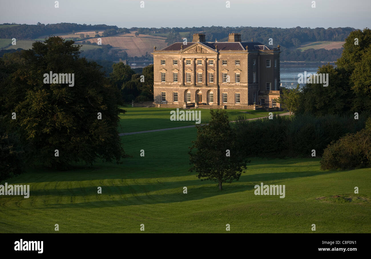 The 18th century Mansion House, Castle Ward sits on the shores of ...