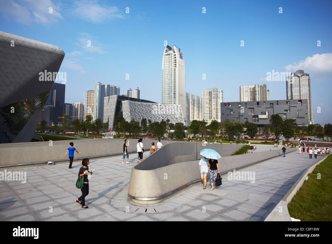 Zhujiang new town area hi-res stock photography and images - Alamy