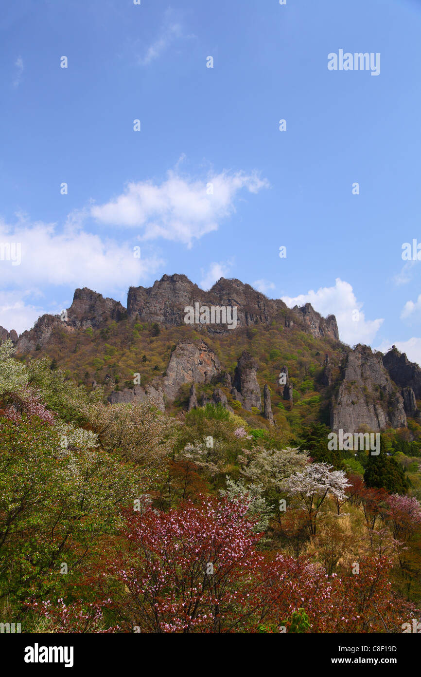 Crag mountain of spring Stock Photo - Alamy