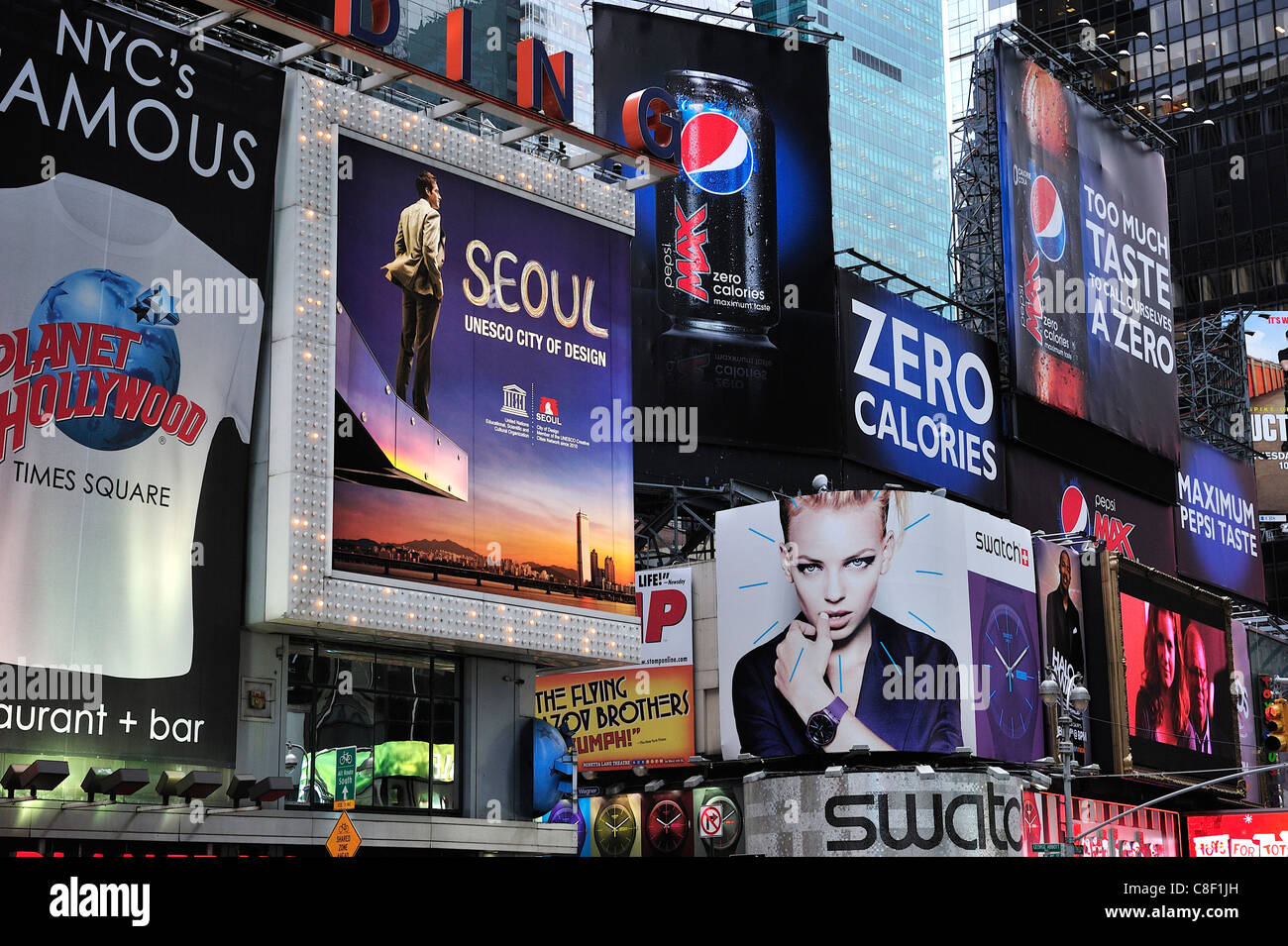 Times Square, Manhattan, New York, USA, United States, America ...