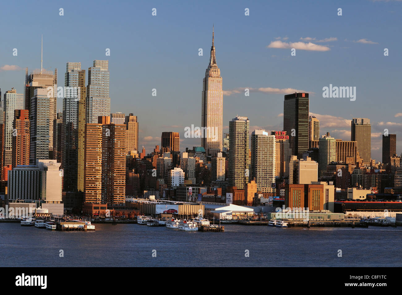 Skyline, Midtown, Manhattan, New York, USA, United States, America ...
