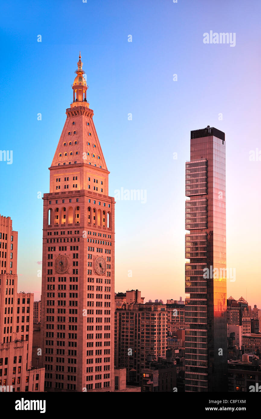 Metropolitan, Life Insurance, Company, Met, Building, Manhattan, New ...