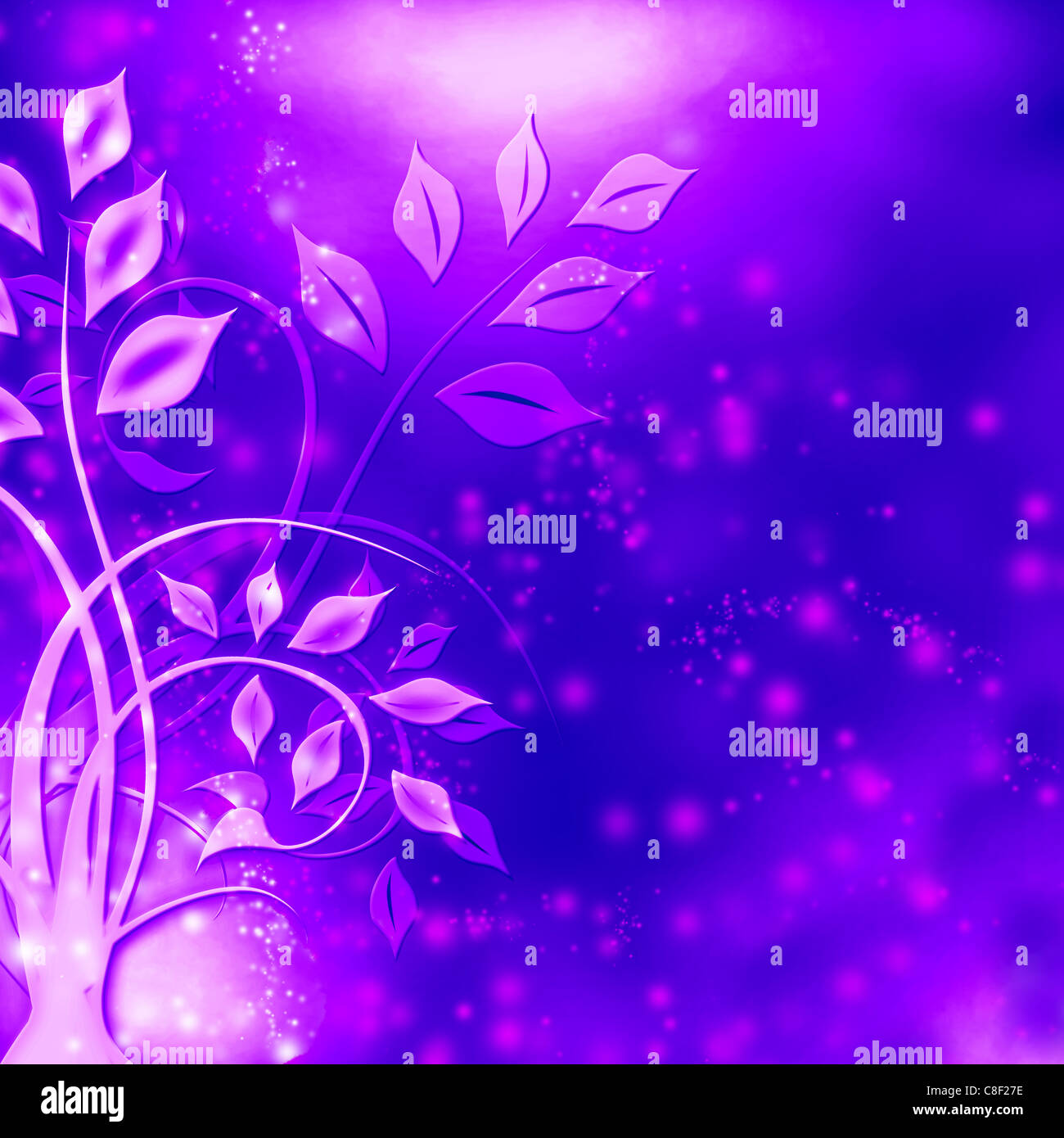 violet ornate design Stock Photo - Alamy