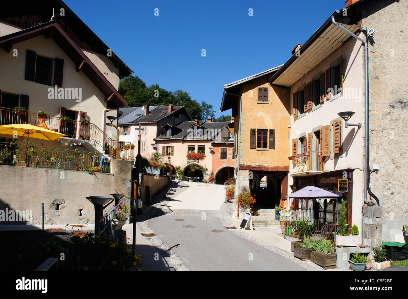 Alby sur Cheran in Savoie France Stock Photo - Alamy