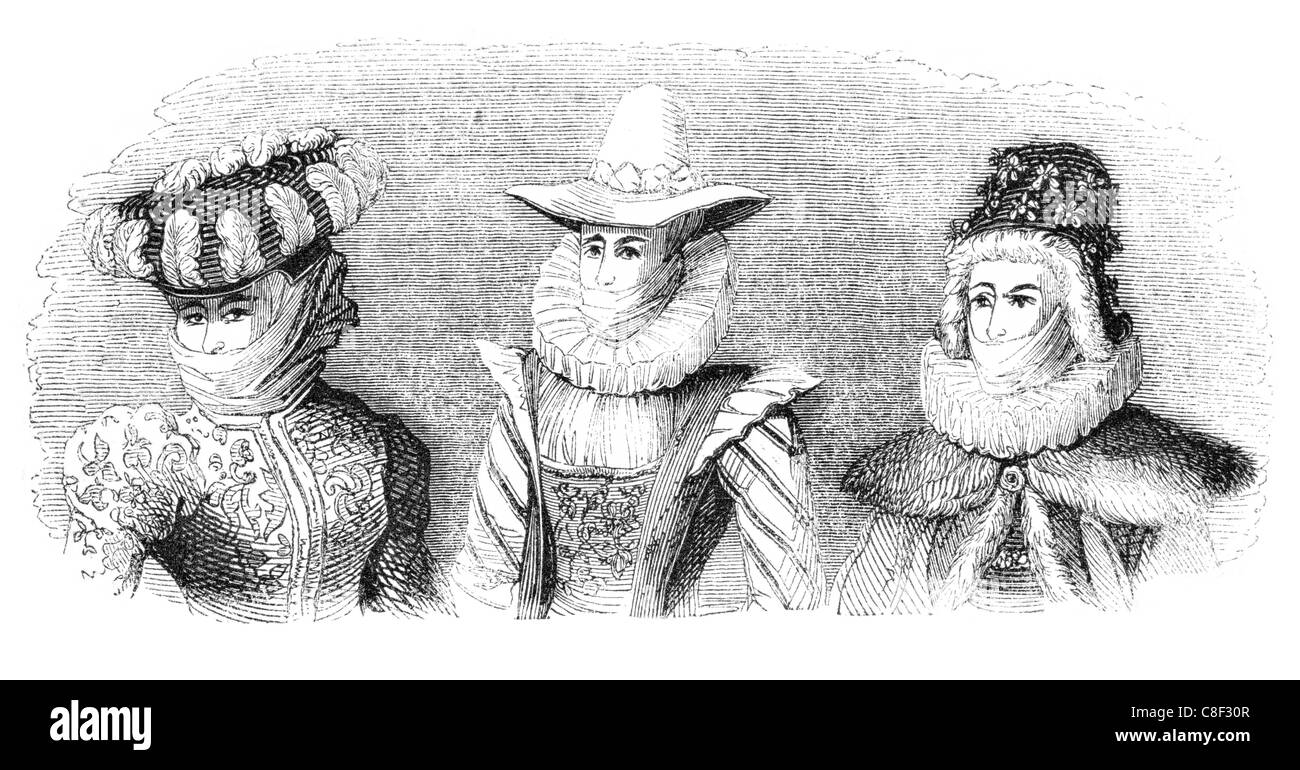 Reign of James I costume costumes clothing clothes wardrobe dress ...