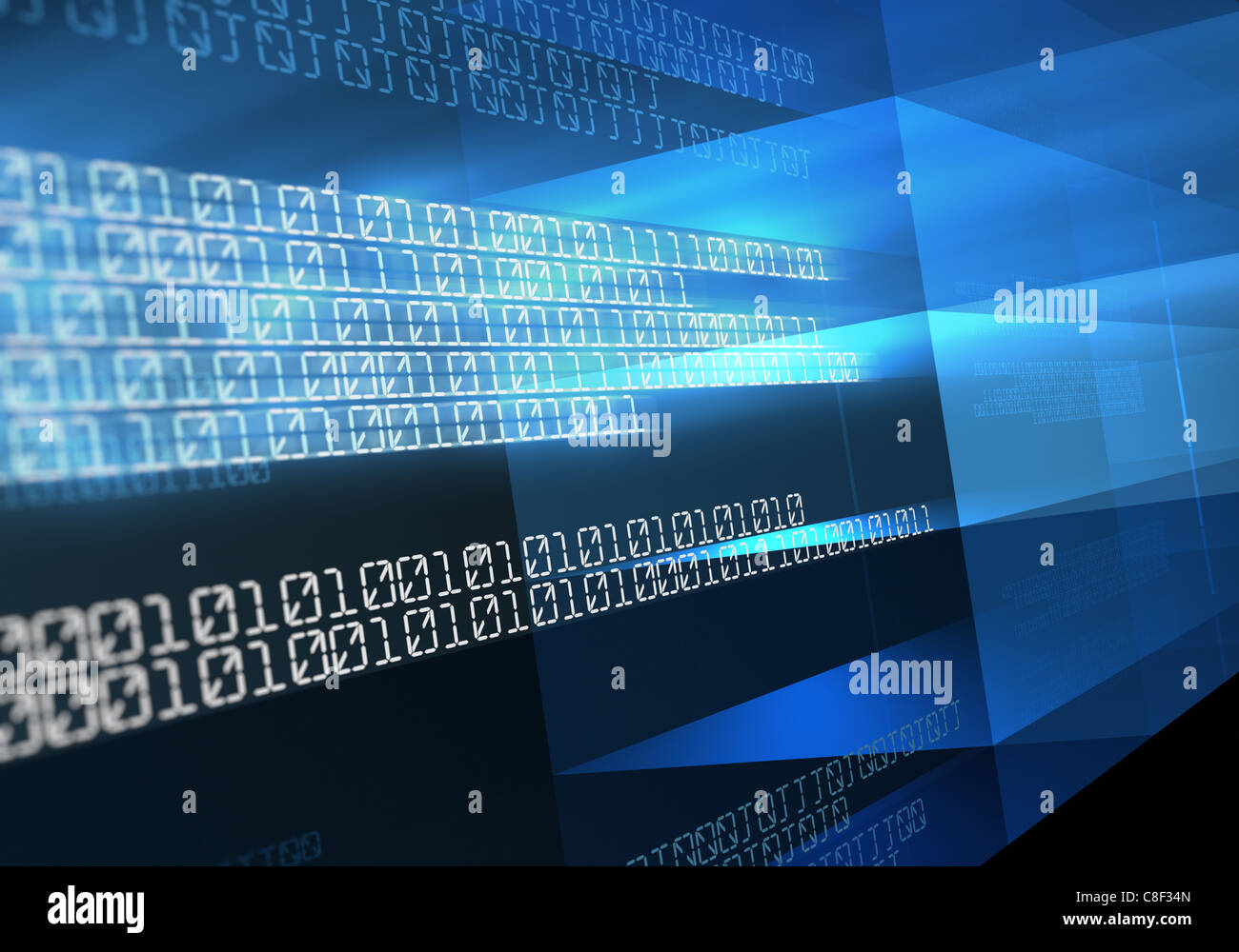 Binary stream hi-res stock photography and images - Alamy
