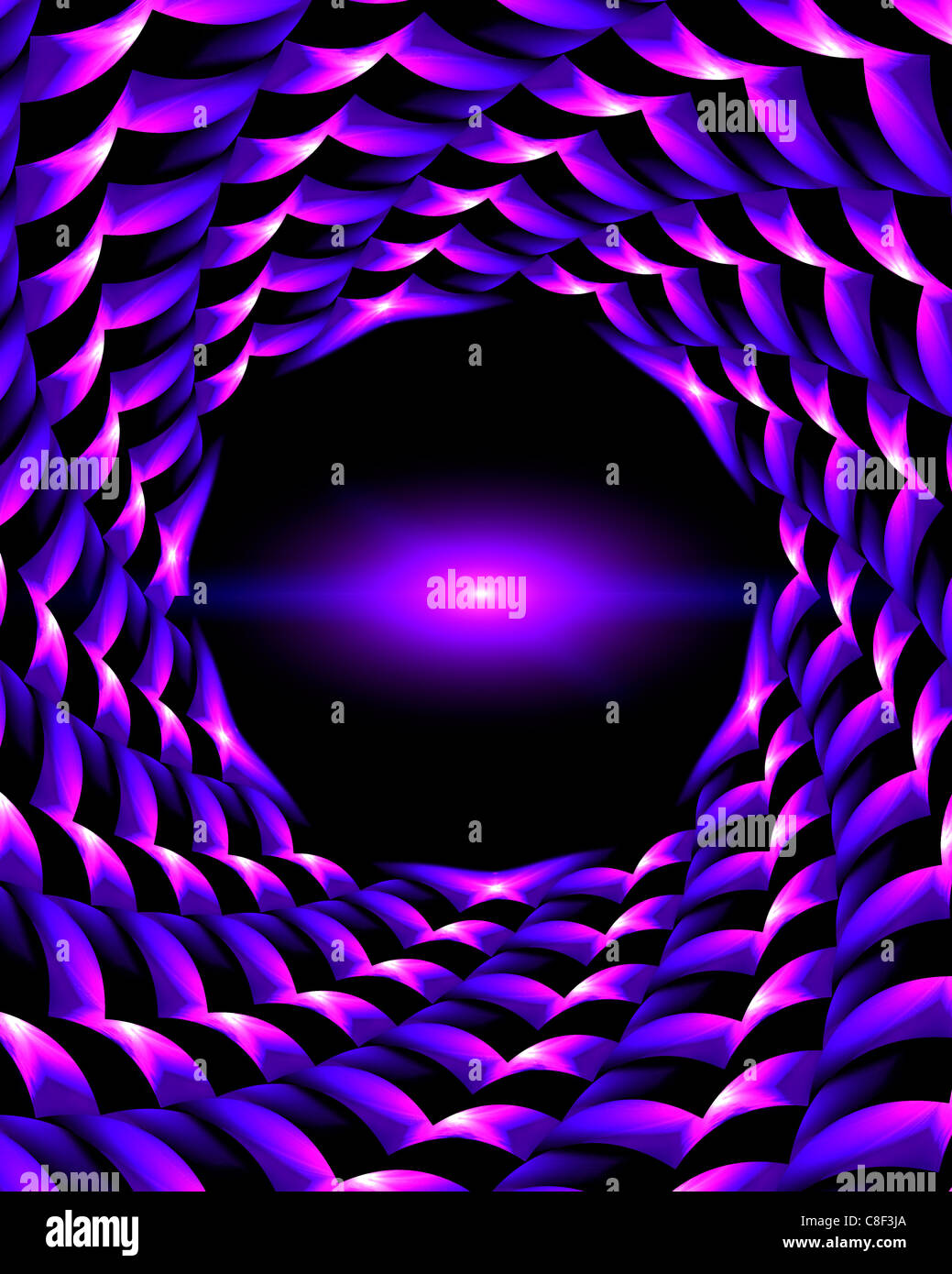 original color abstract design on a black background Stock Photo - Alamy