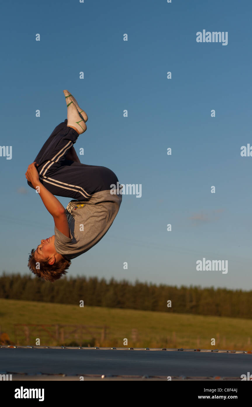 Doing somersaults hi-res stock photography and images - Alamy