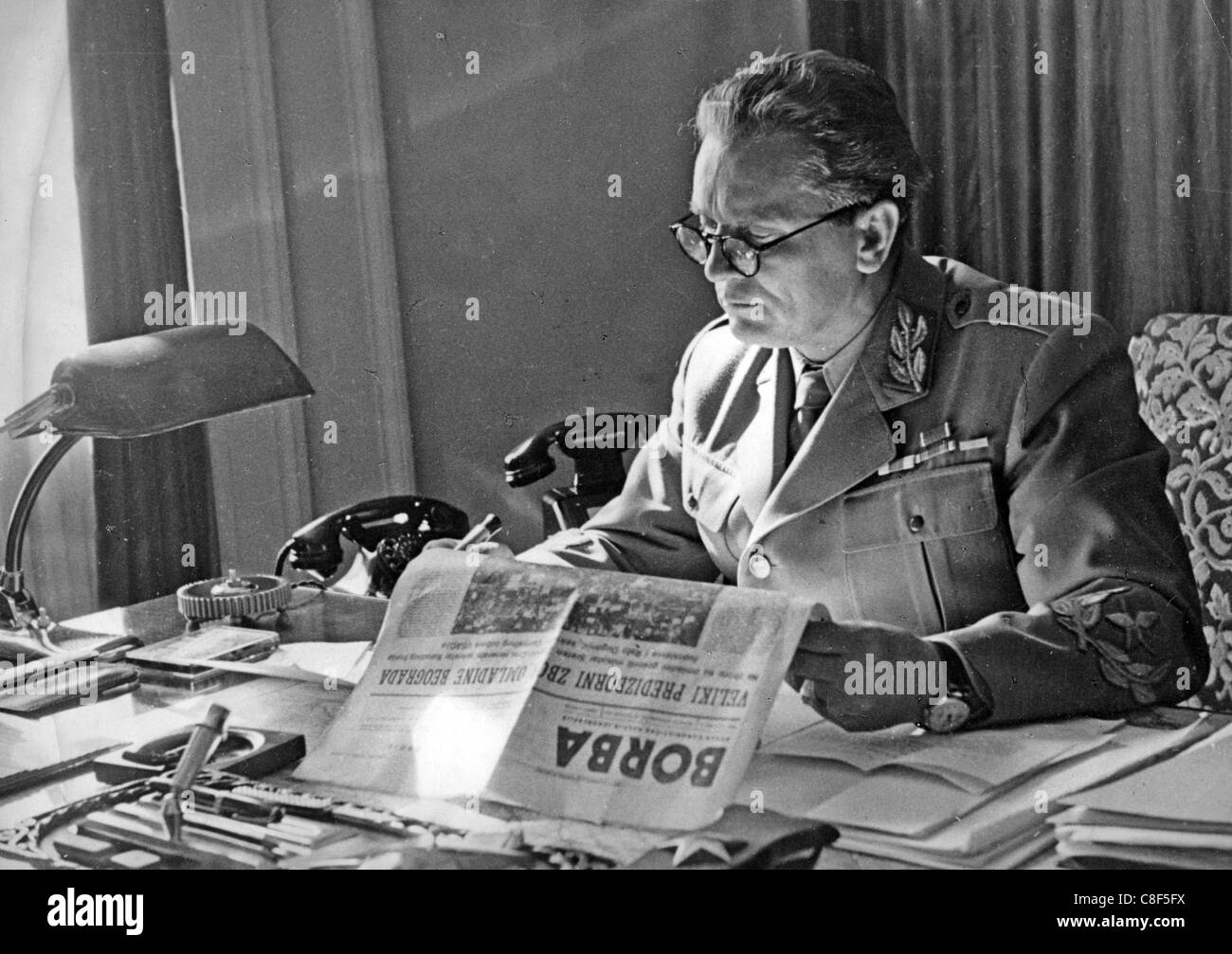 1945 newspaper hi-res stock photography and images - Alamy