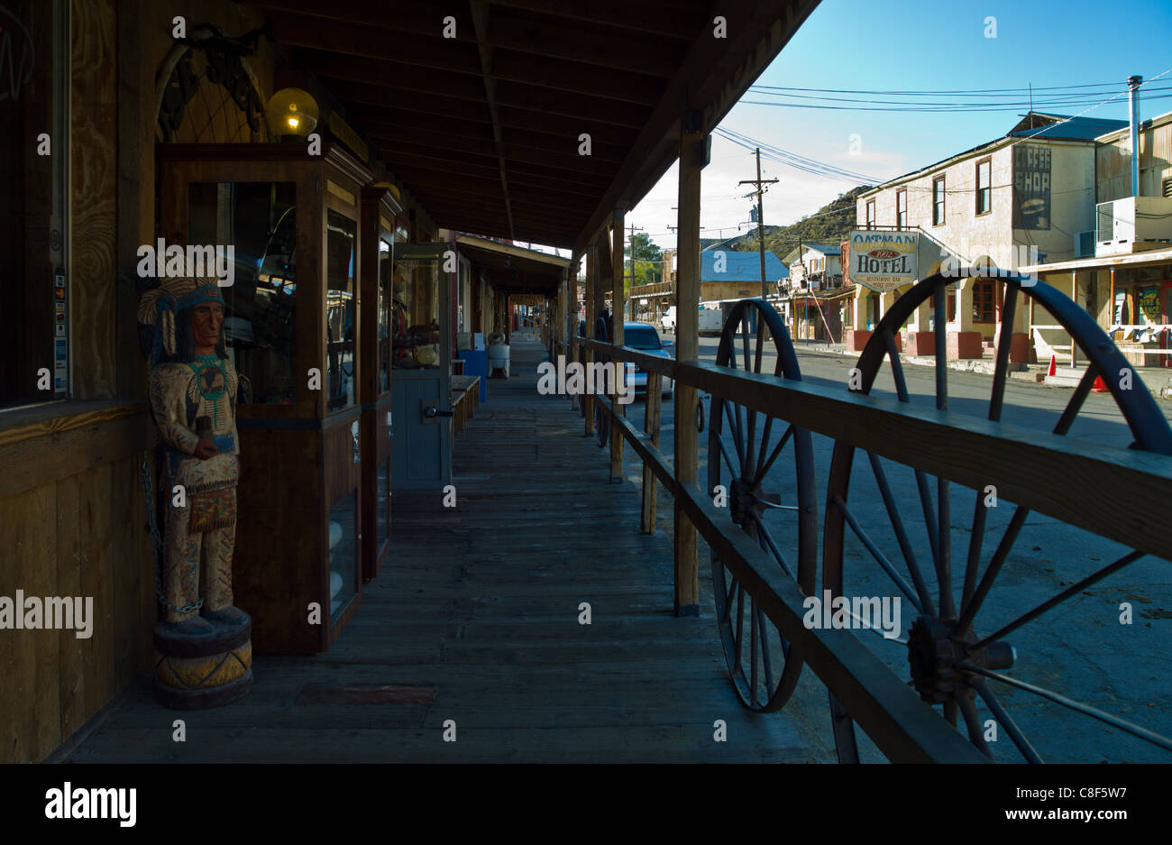 U.S.A. Arizona, Outman, the old gold mine village near the Route 66 ...