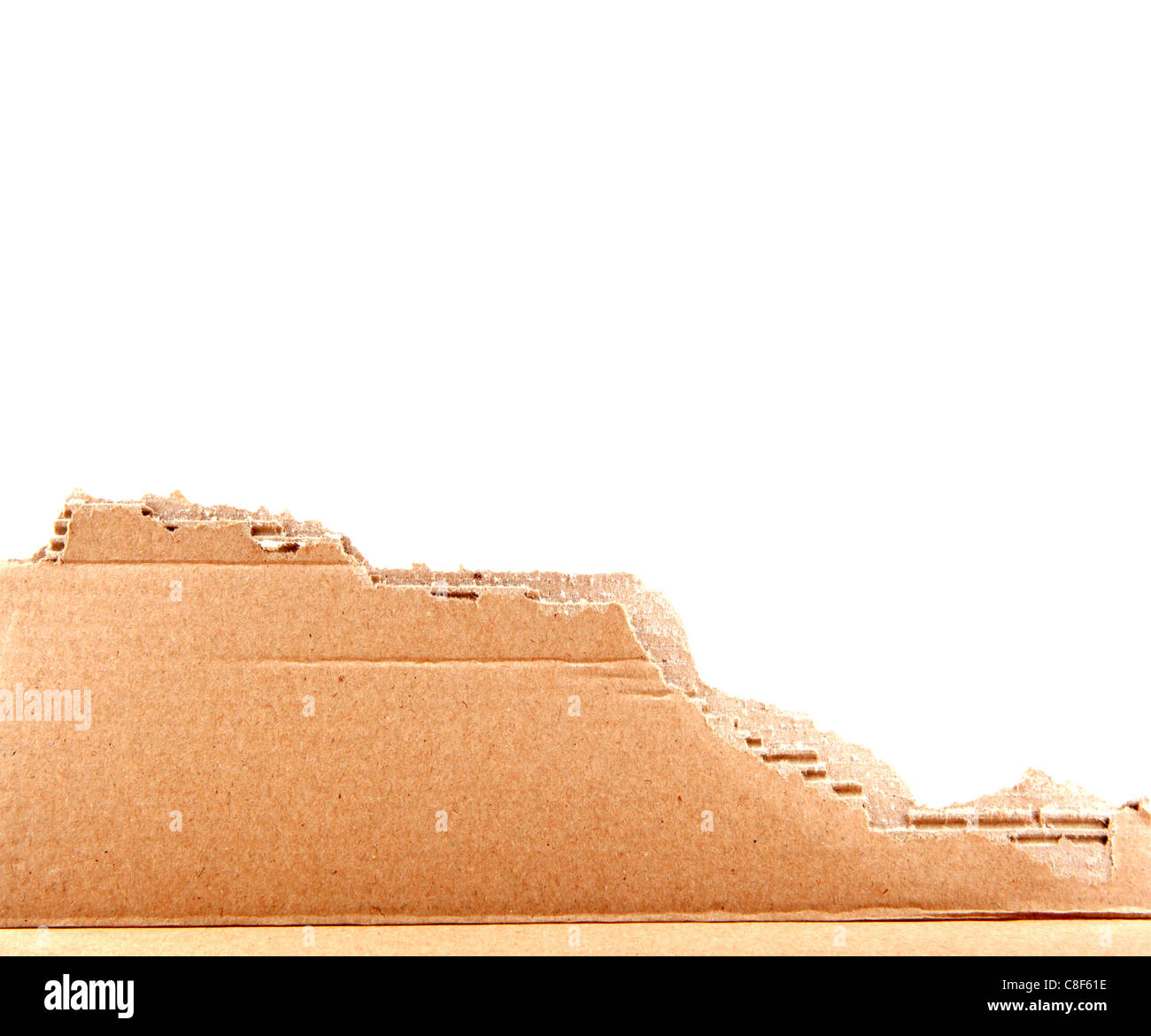 Corrugated cut edge hi-res stock photography and images - Alamy