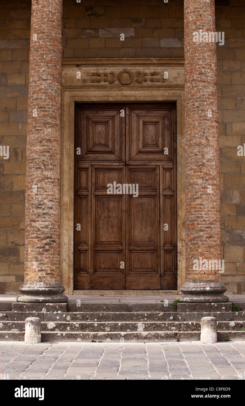 Wooden church doors hi-res stock photography and images - Alamy