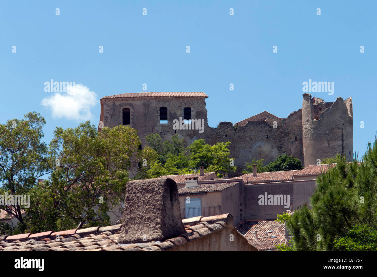 France, Alpes de Haute-Provence, Provence, Côte d'Azure, Gréoux-les ...