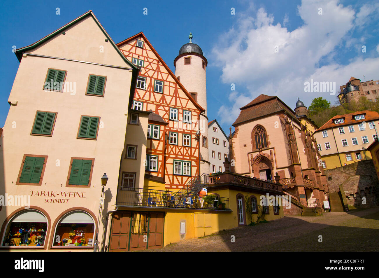 The historic town of Wertheim, Baden Wurttemberg, Germany Stock Photo ...