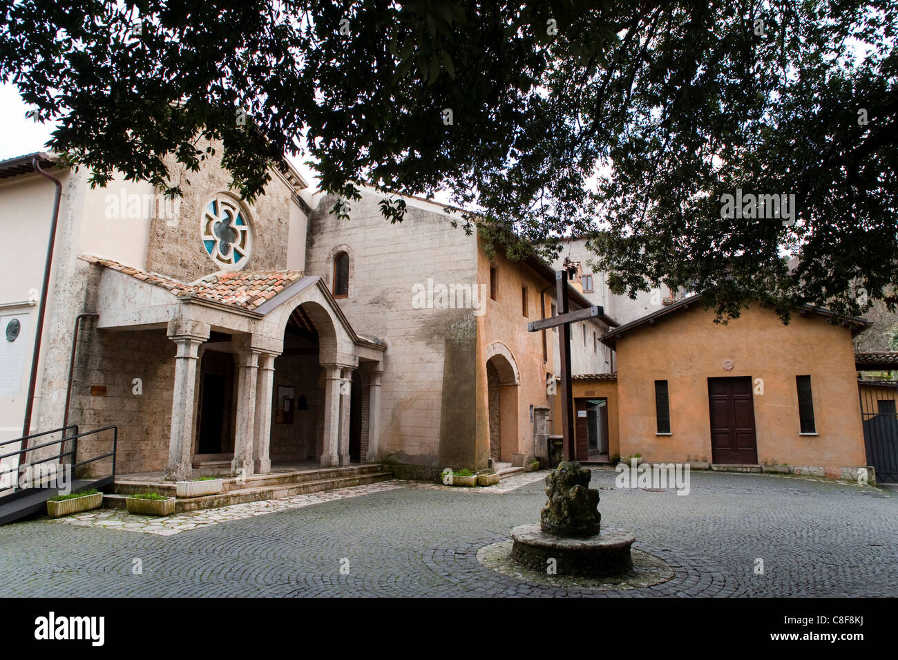 Franciscan Sanctuary of Fonte Colombo, Rieti, Lazio (Latium, Italy ...