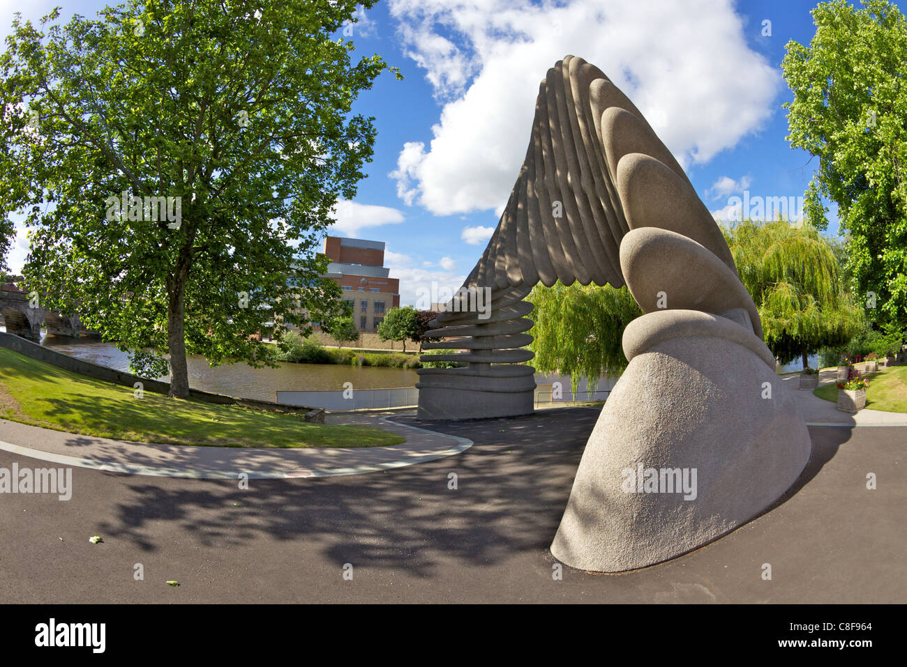 Statue by river High Resolution Stock Photography and Images - Alamy