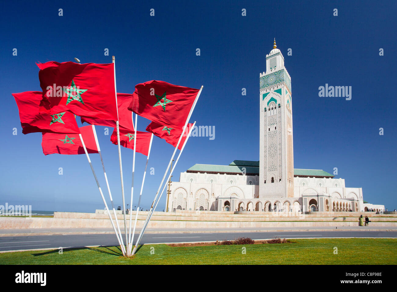Flags morocco hassan ii hi-res stock photography and images - Alamy