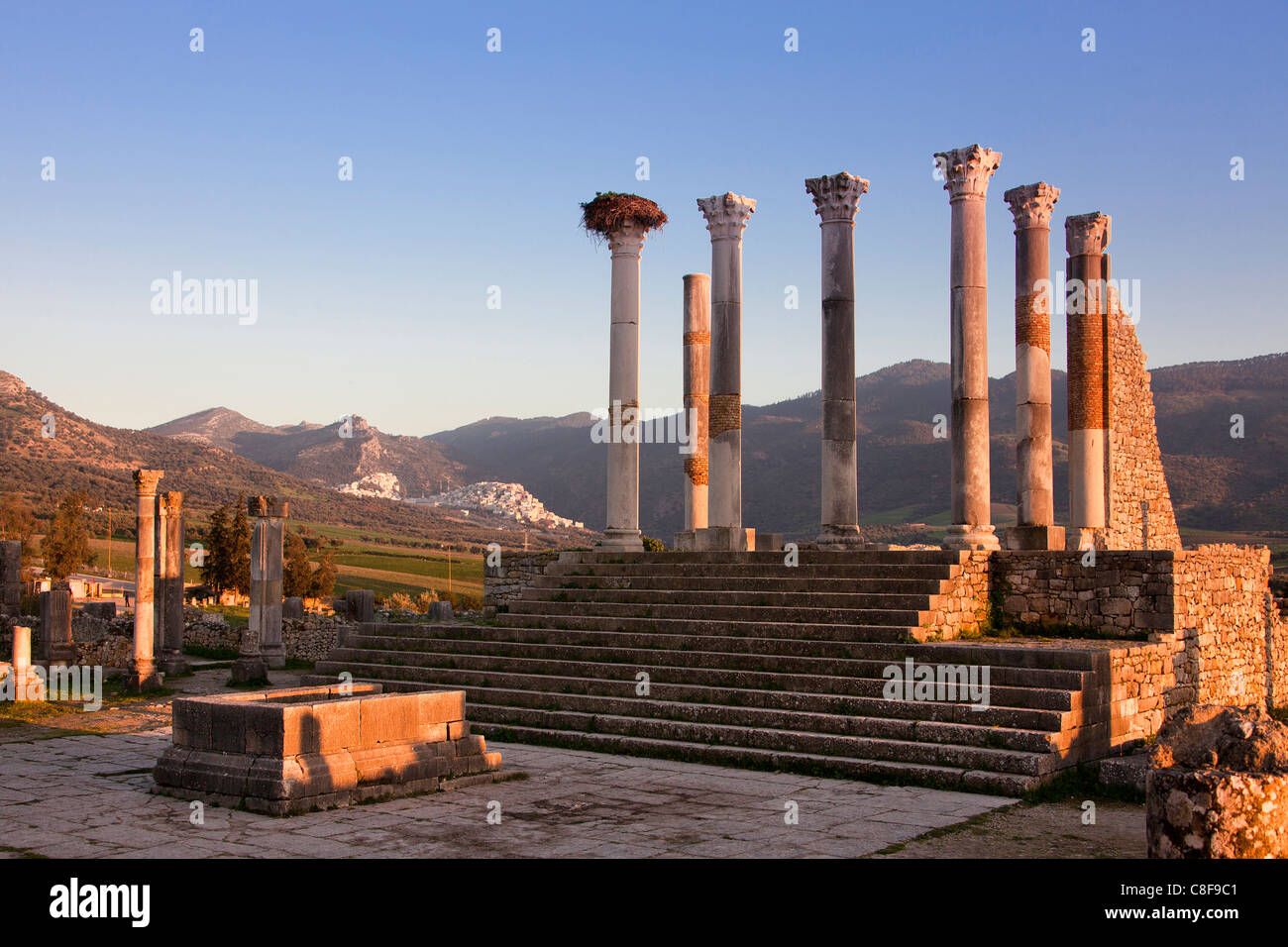 Morocco, North Africa, Africa, Roman, ruins, Voulibilis, antiquity ...