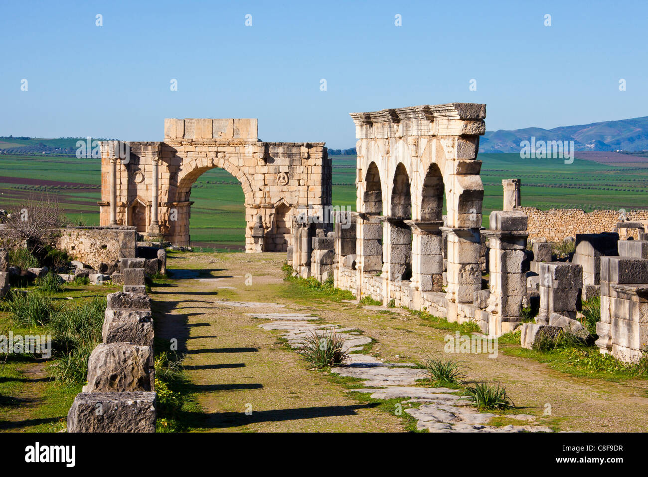 Morocco, North Africa, Africa, Roman, ruins, Voulibilis, antiquity ...