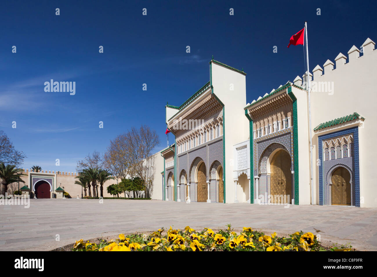 Morocco, North Africa, Africa, fez, Fez, palace, king's palace ...
