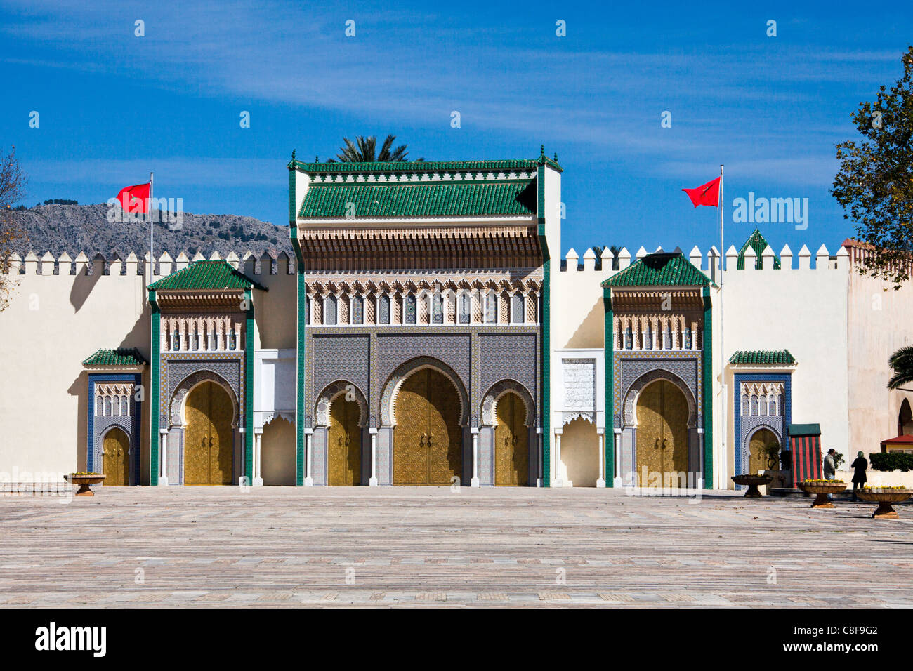 Morocco, North Africa, Africa, fez, Fez, palace, king's palace ...