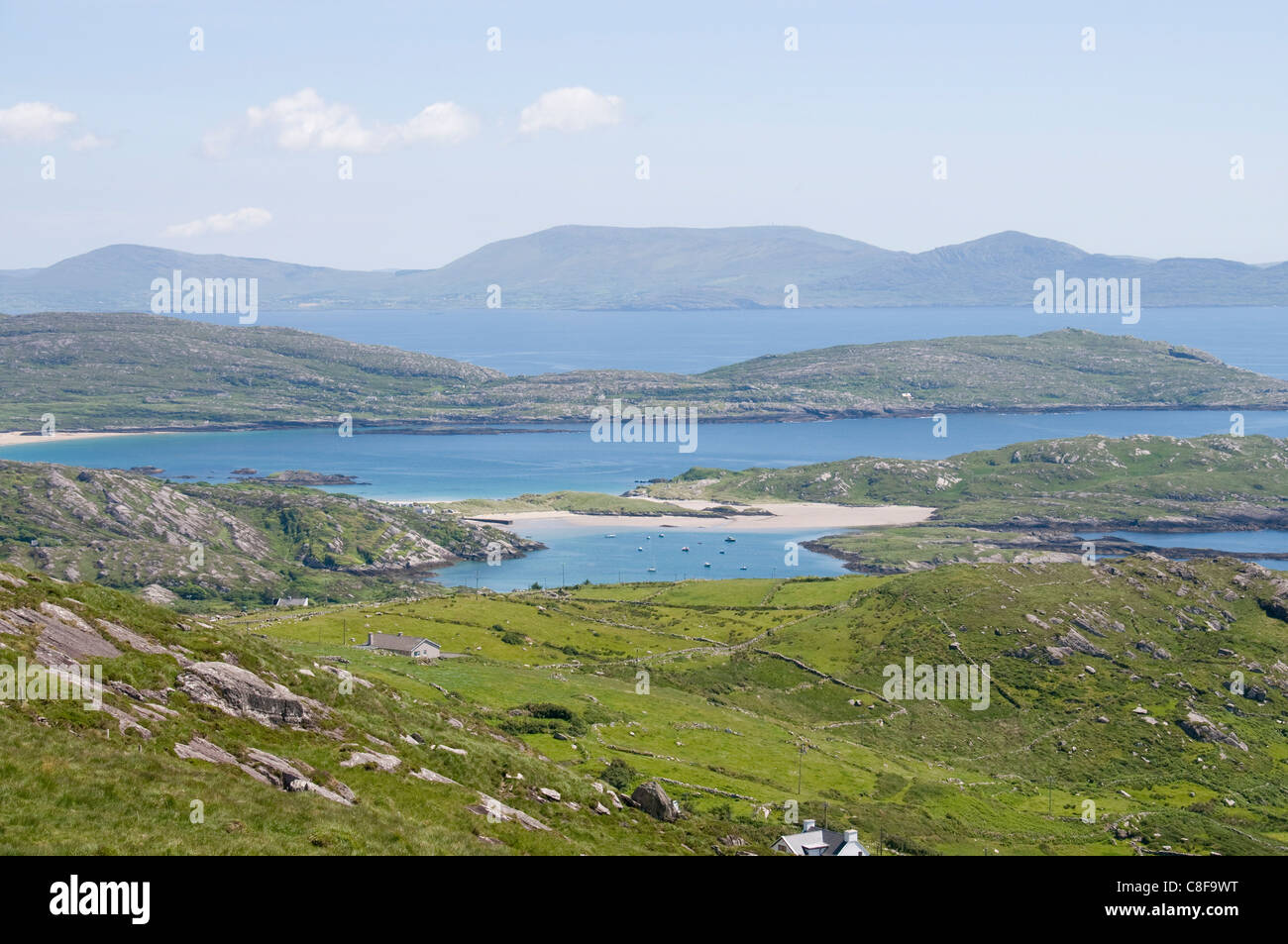 Ring of Kerry, County Kerry, Munster, Republic of Ireland Stock Photo ...