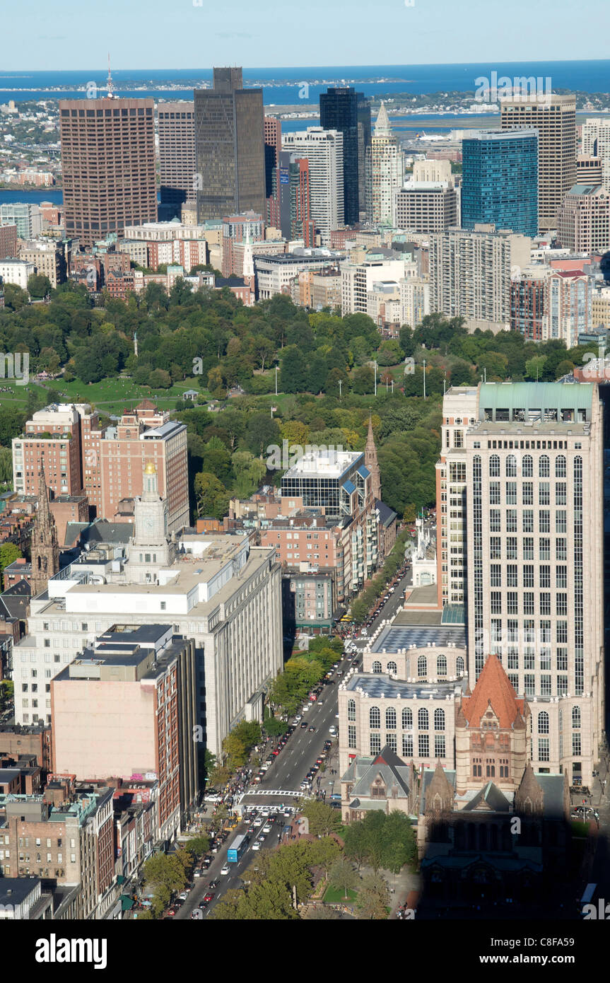 Aerial boston hi-res stock photography and images - Alamy