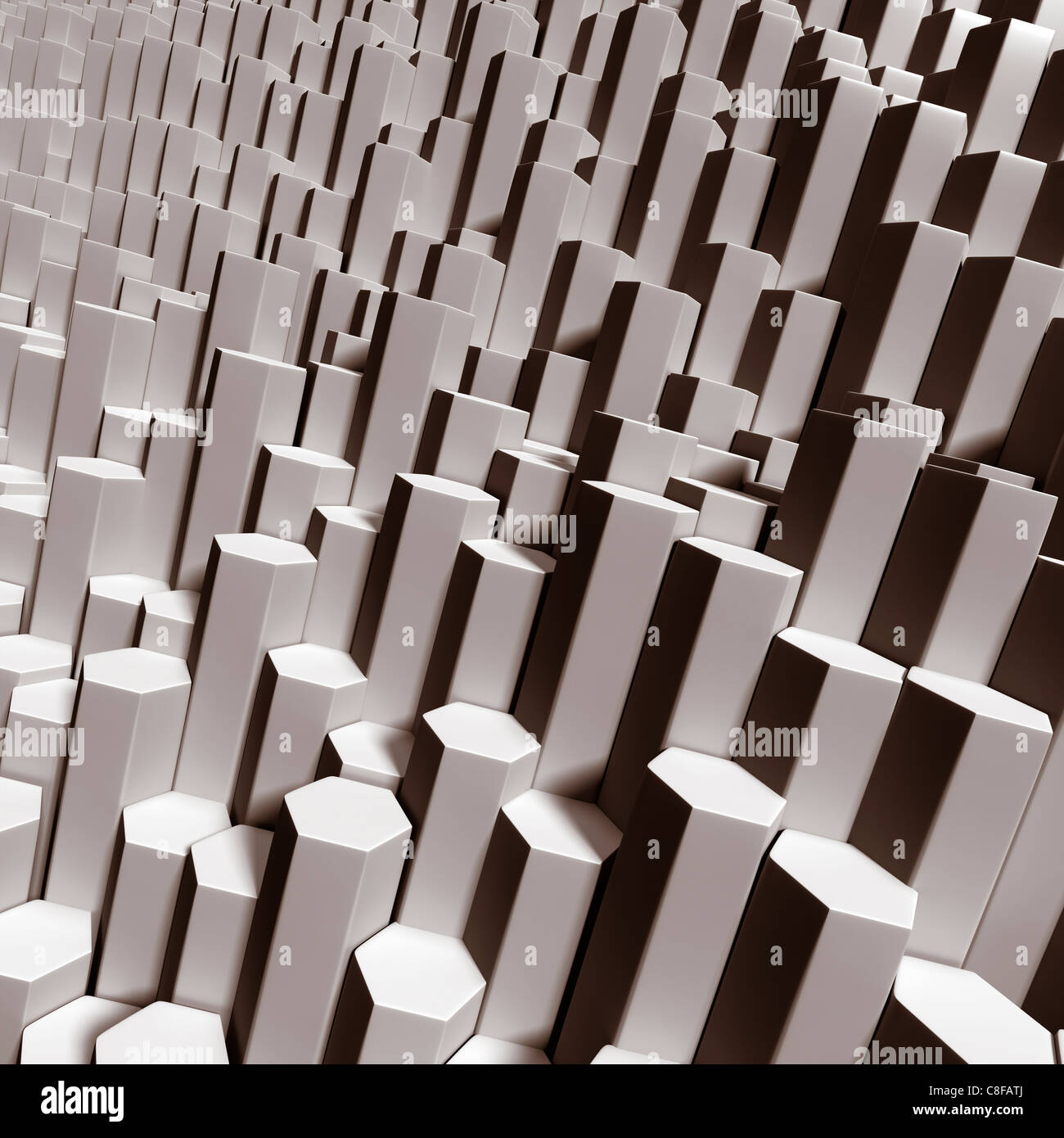 Hexagon tubes hi-res stock photography and images - Alamy