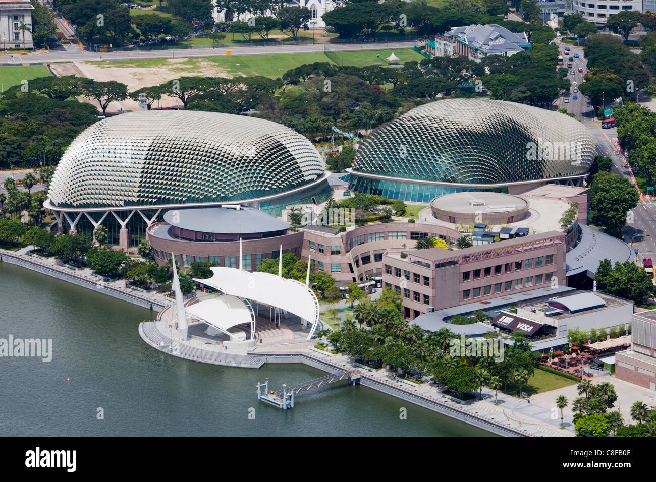 Singapore, Asia, The Esplanade Building, Esplanade building ...