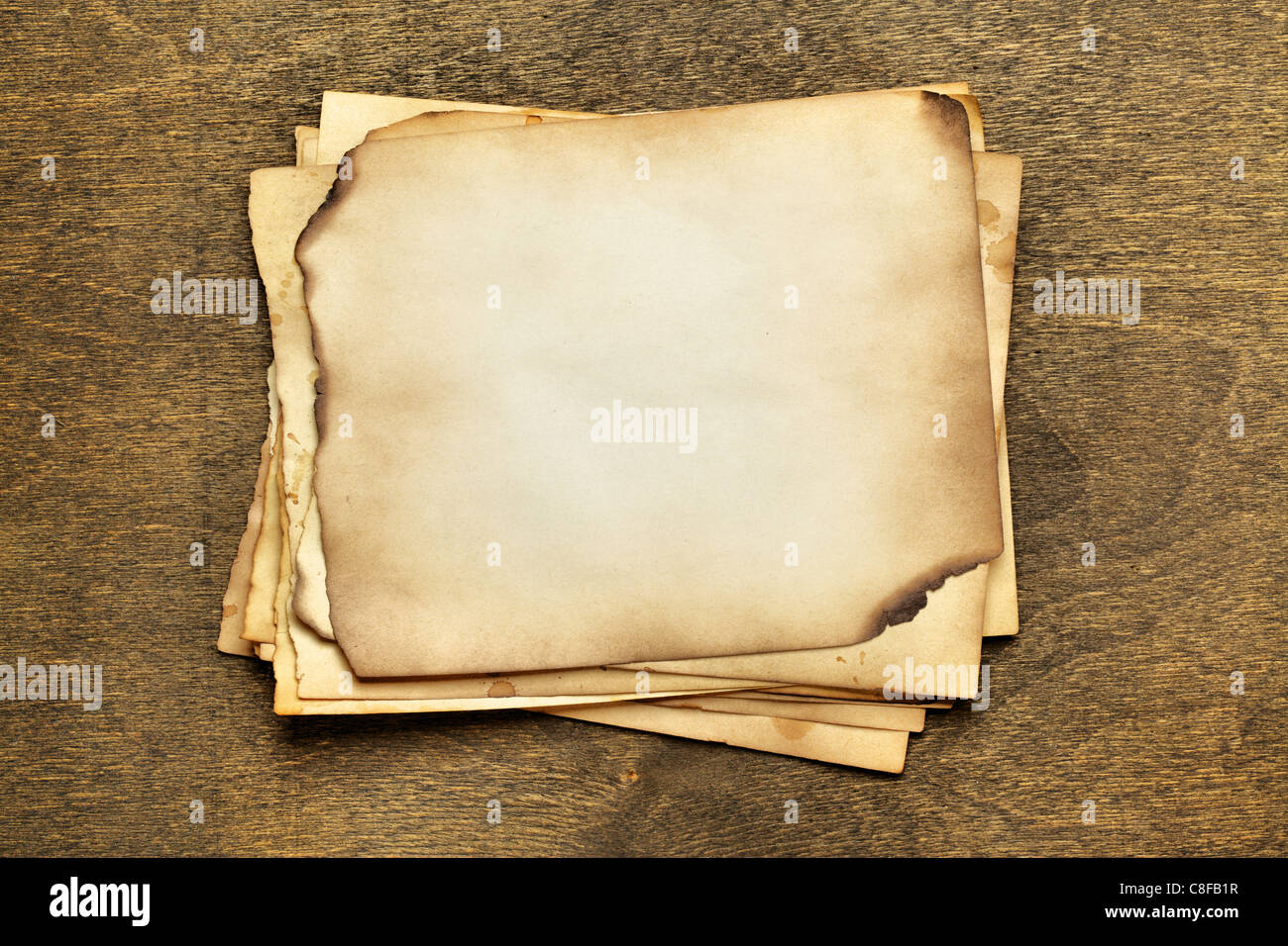 Old stack paper hi-res stock photography and images - Alamy