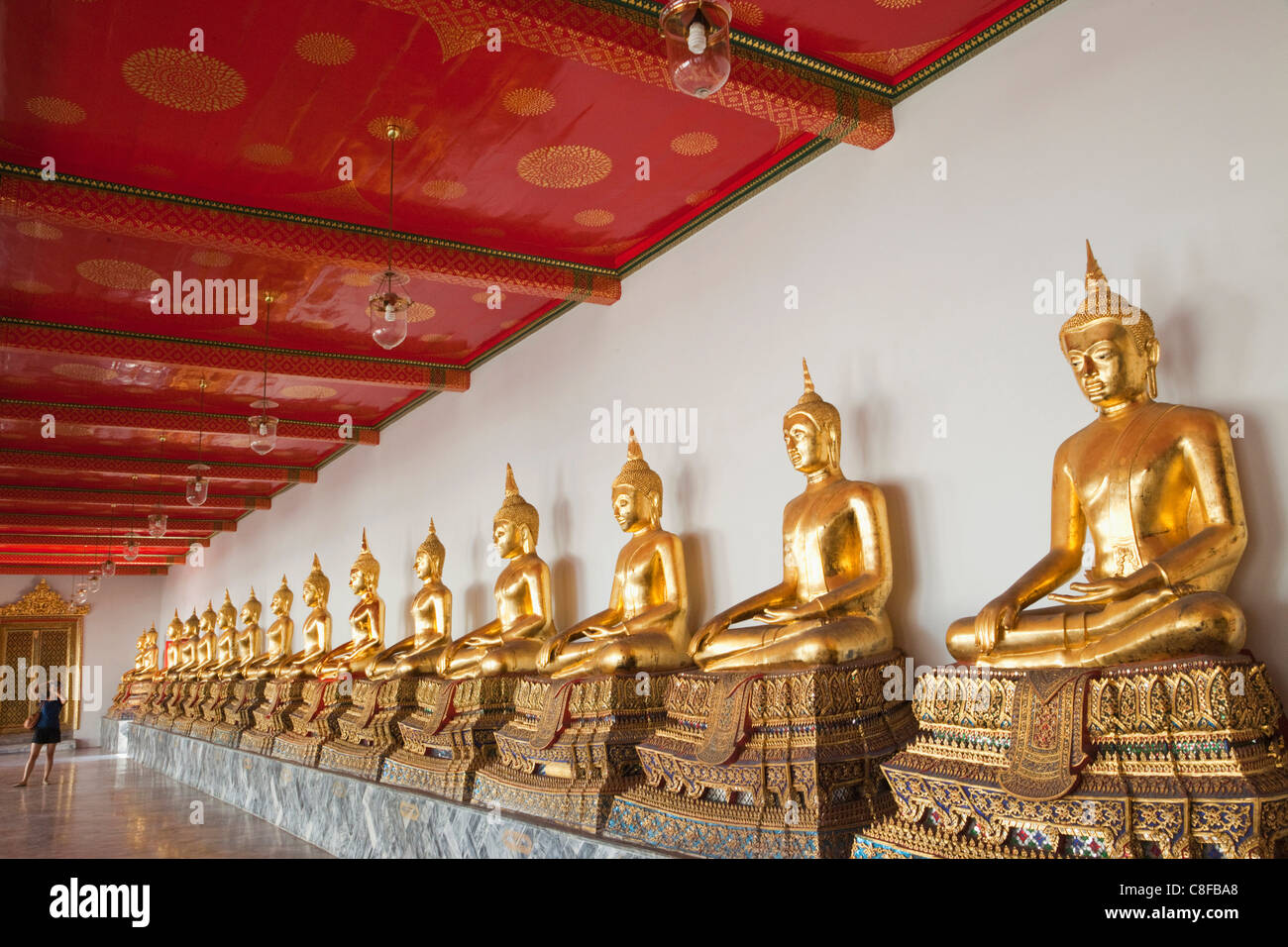 Asia, Thailand, Bangkok, Wat Po, Wat Poh, Temple, Temples, Thai Temple ...