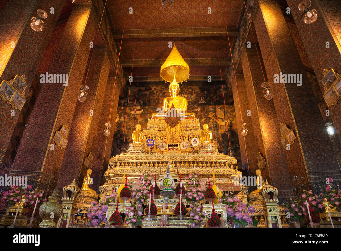 Asia, Thailand, Bangkok, Wat Po, Wat Poh, Temple, Temples, Thai Temple ...