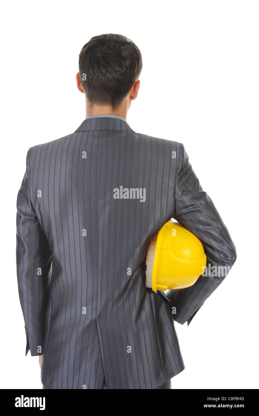 man with construction helmet Stock Photo - Alamy