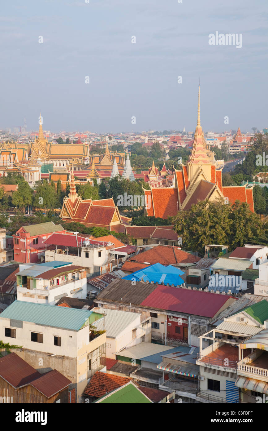 Asia, Cambodia, Phnom Penh, City Skyline, Skyline, Tourism, Travel ...