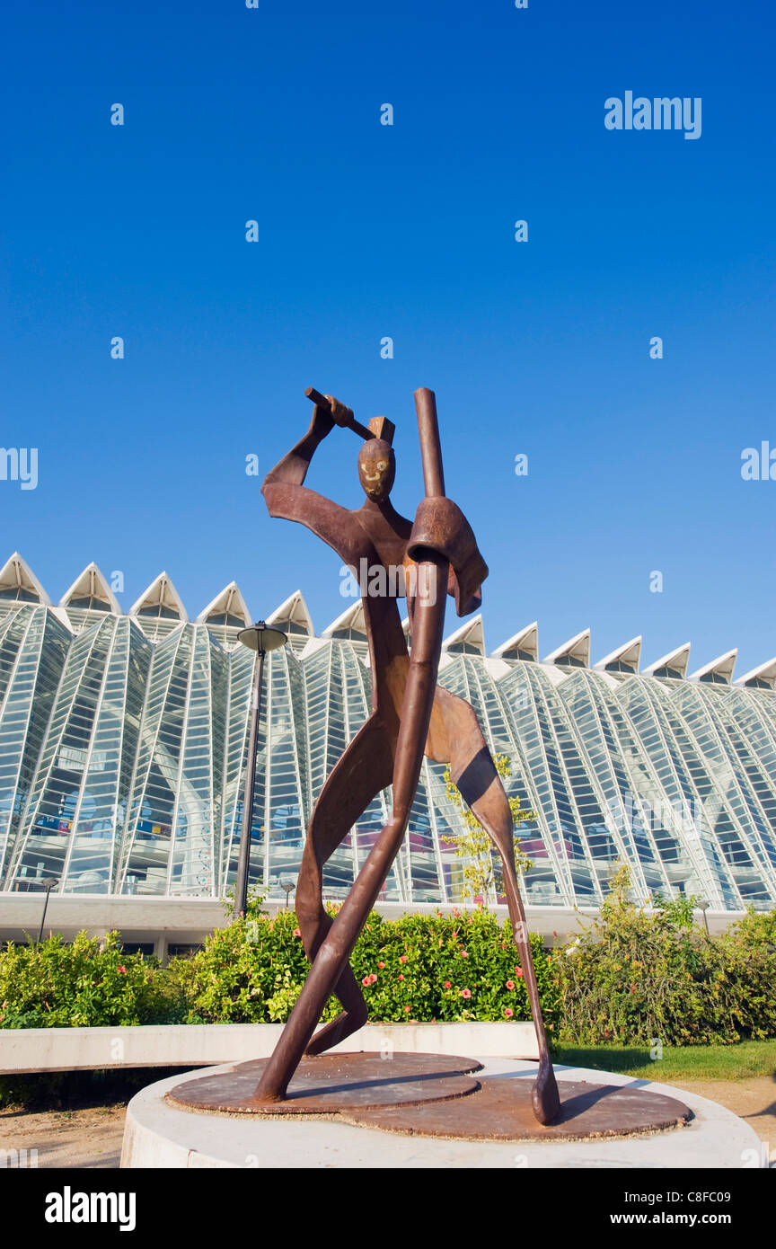 Valencia sculpture hi-res stock photography and images - Alamy