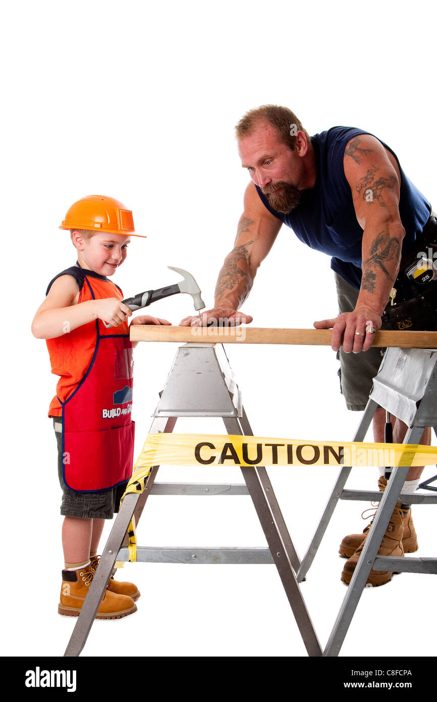 Father teach job hi-res stock photography and images - Alamy