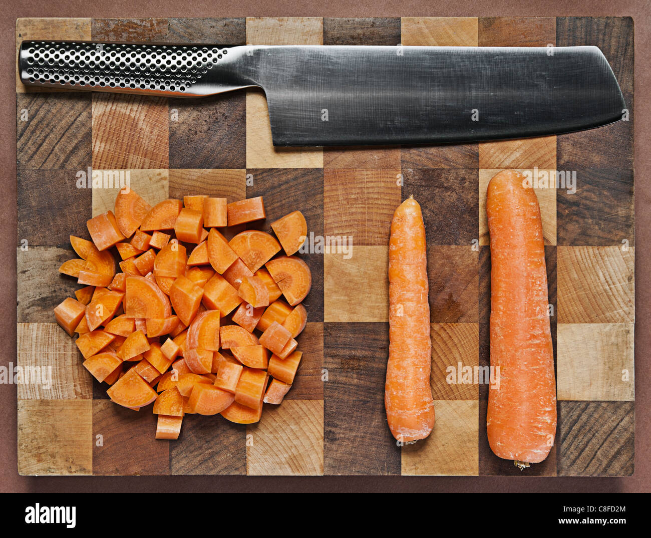 Chopped carrots hi-res stock photography and images - Alamy
