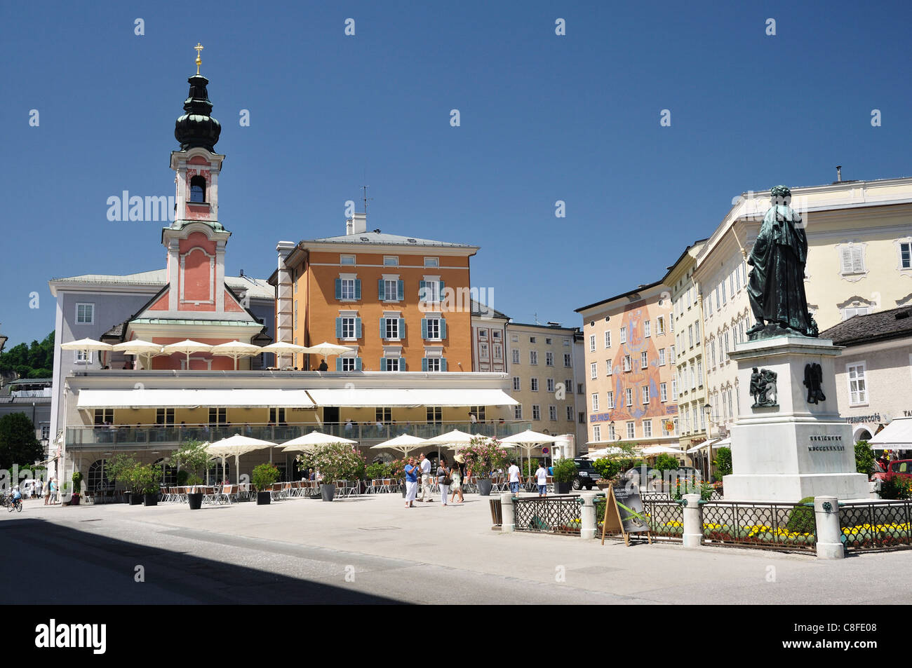Salzburg austria mozart hi-res stock photography and images - Alamy