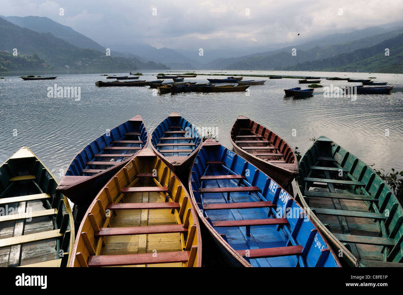Phewa Tal (Phewa Lake, Pokhara, Gandaki, Western Region (Pashchimanchal ...