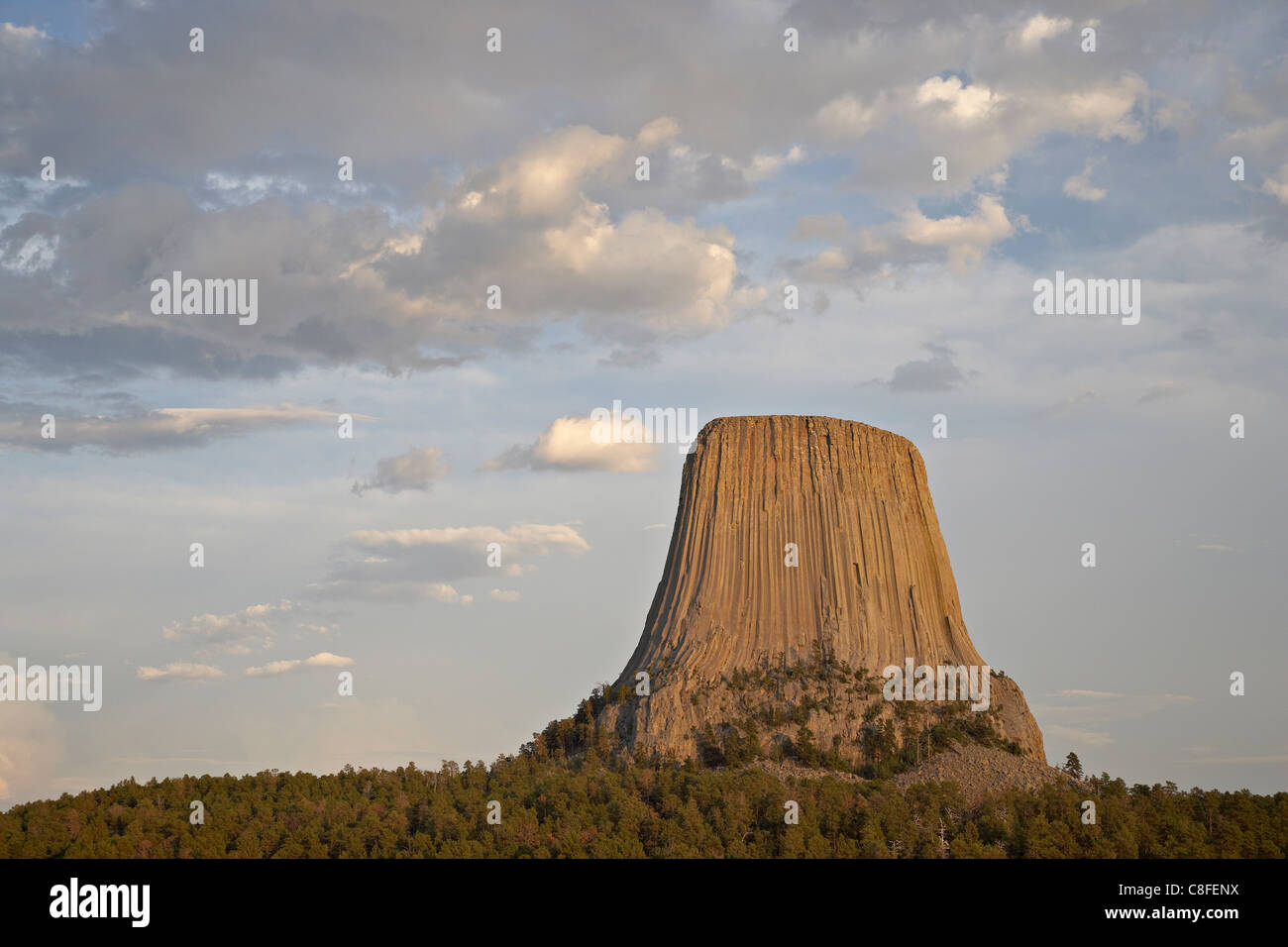 Devil's Tower, Devil's Tower National Monument, Wyoming, United States ...
