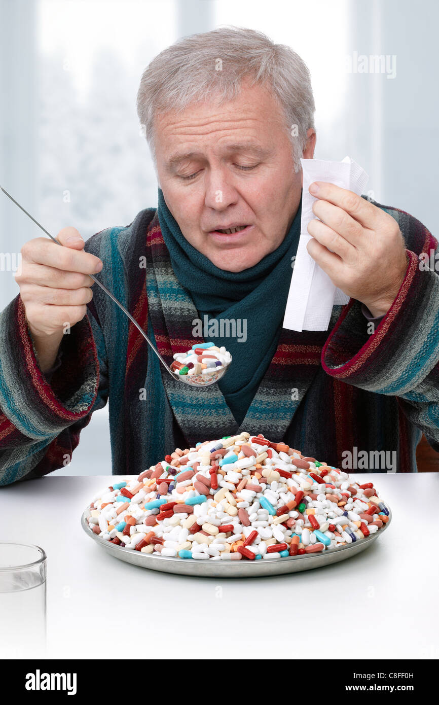 Old man doing drugs hi-res stock photography and images - Alamy