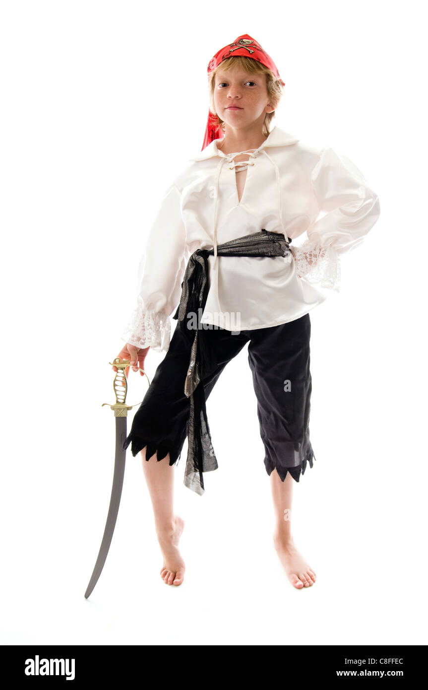 Kids playing pirates Cut Out Stock Images & Pictures - Alamy