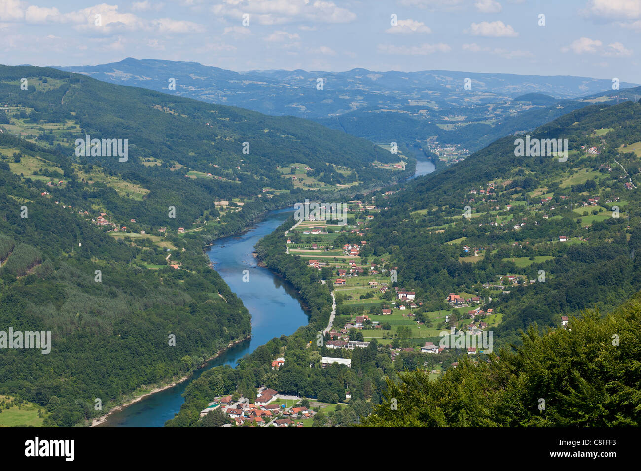 River Drina, Serbia Stock Photo - Alamy