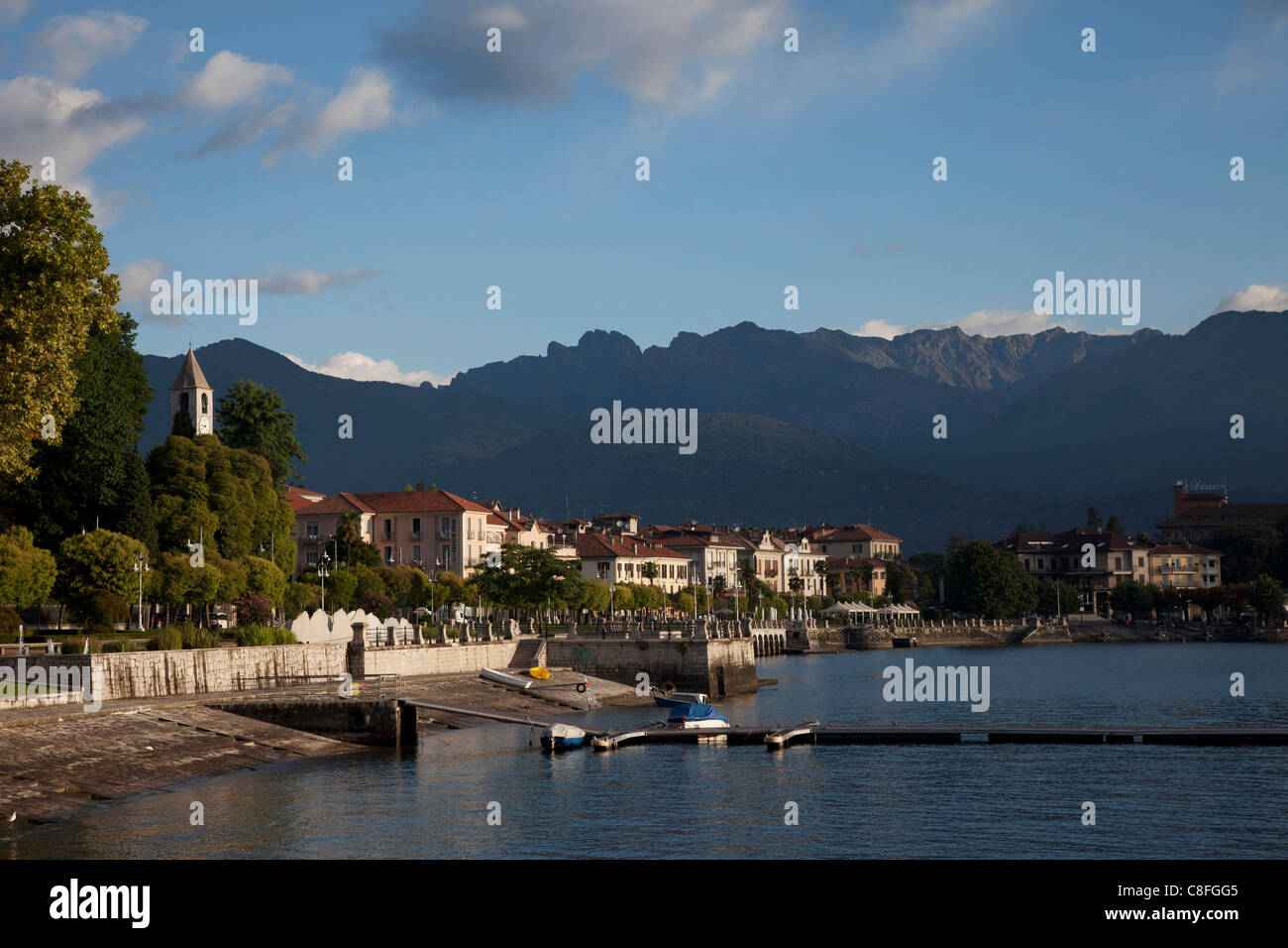 Baveno, Lake Maggiore, Italian Lakes, Piedmont, Italy Stock Photo - Alamy