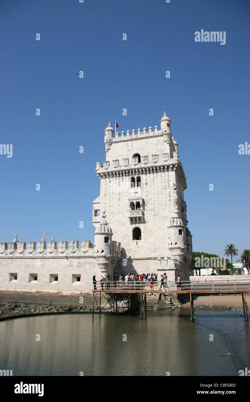 Torre de belem, tower hi-res stock photography and images - Alamy